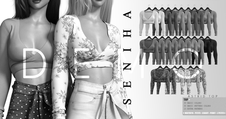 Second Life Marketplace - Seniha. Astrid Top // Demo